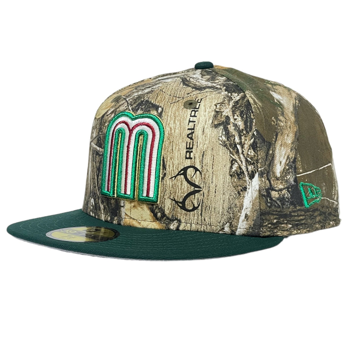 Mexico WBC New Era 59Fifty Fitted - Real Tree Edge / Dark Green – Prociety