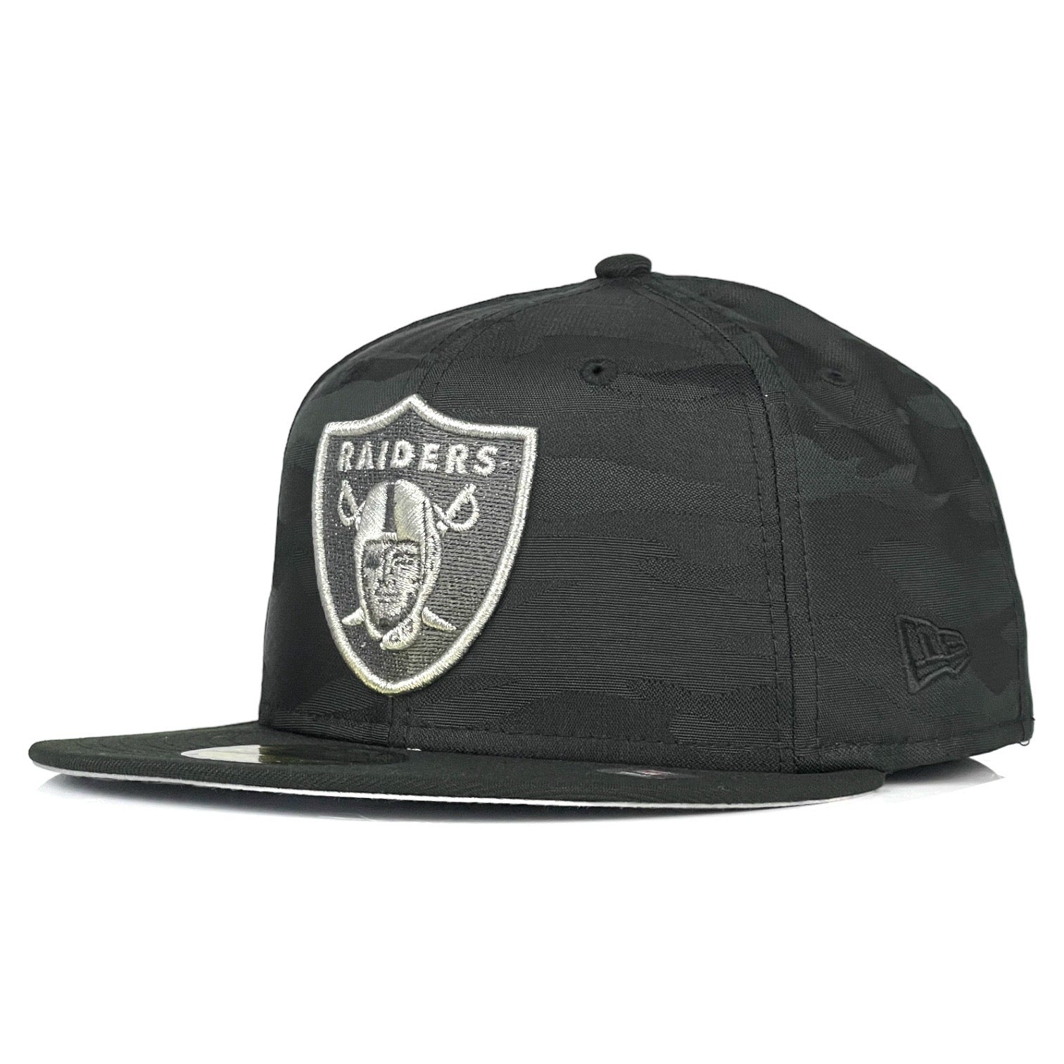 Las Vegas Raiders Black Camo New Era 59Fifty Fitted Hat – Prociety