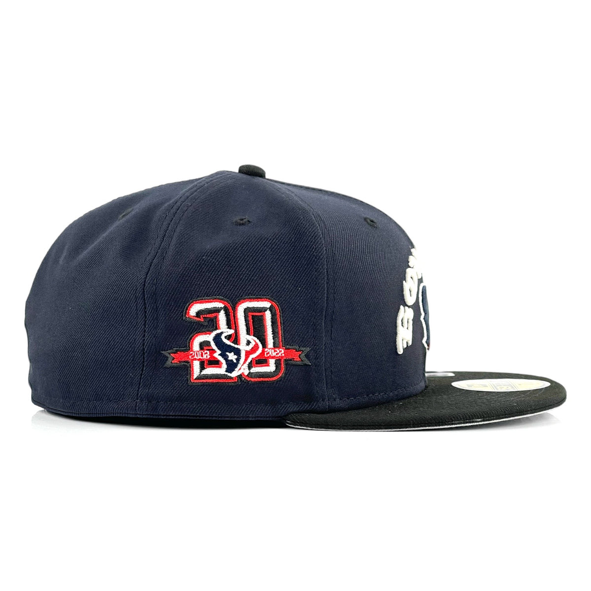 Houston Texans Old English Arch Navy New Era 59Fifty Fitted Hat Cap Su ...