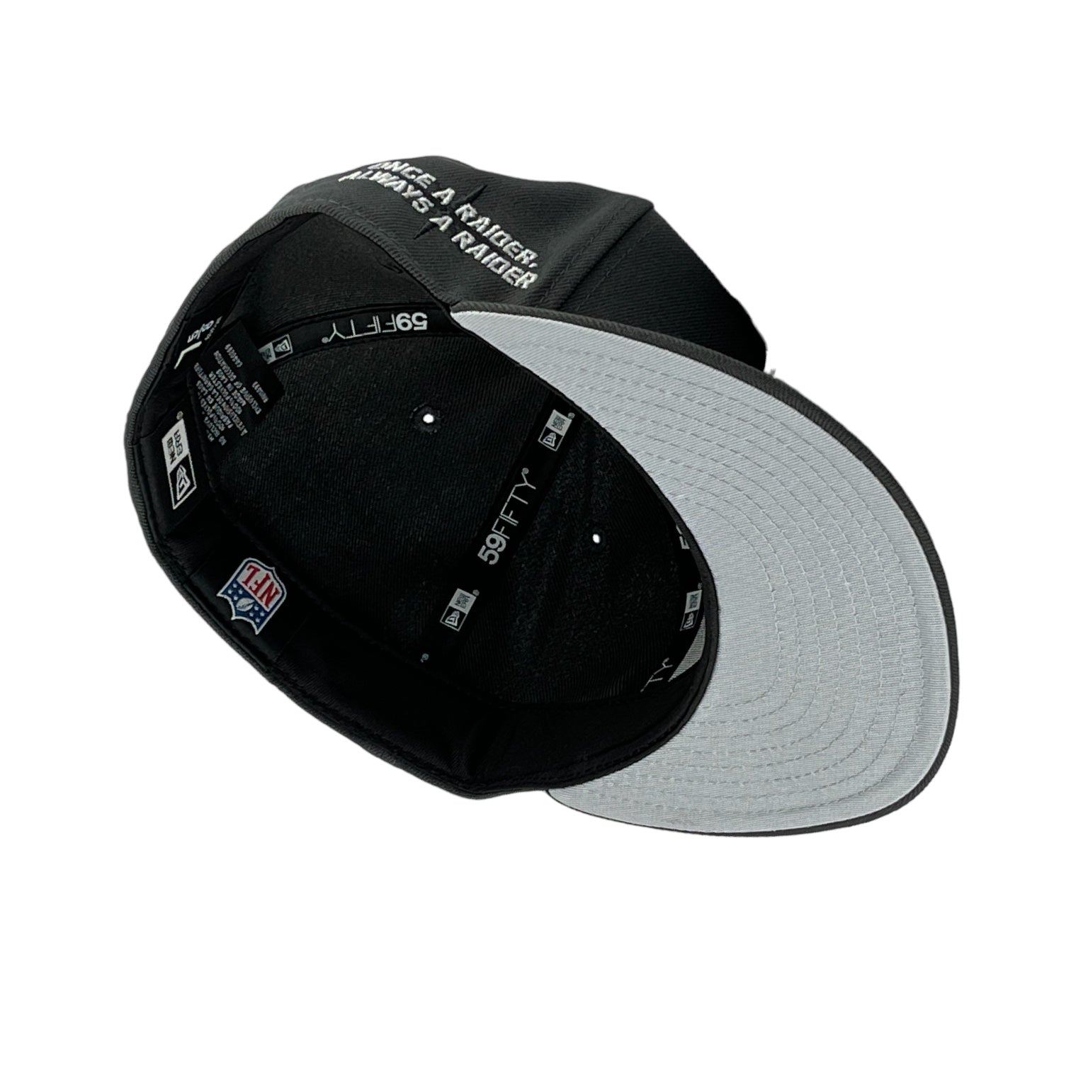 Las Vegas Raiders 2024 NFL Draft New Era 59Fifty Fitted Hat - Charcoal ...
