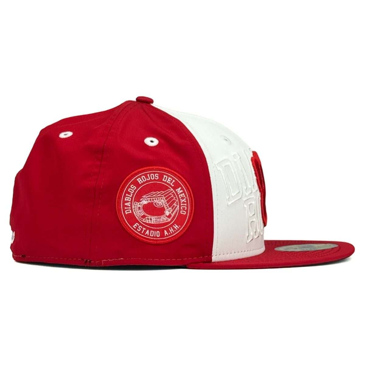 Diablos Rojos del México New Era 59Fifty Fitted Hat - White/Red – Prociety