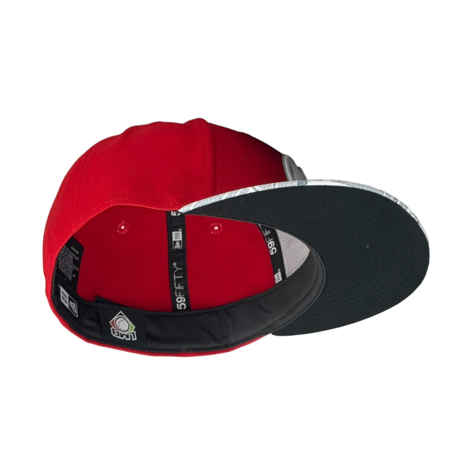 Diablos Rojos del México New Era 59Fifty Fitted Hat - Red/Newspaper ...