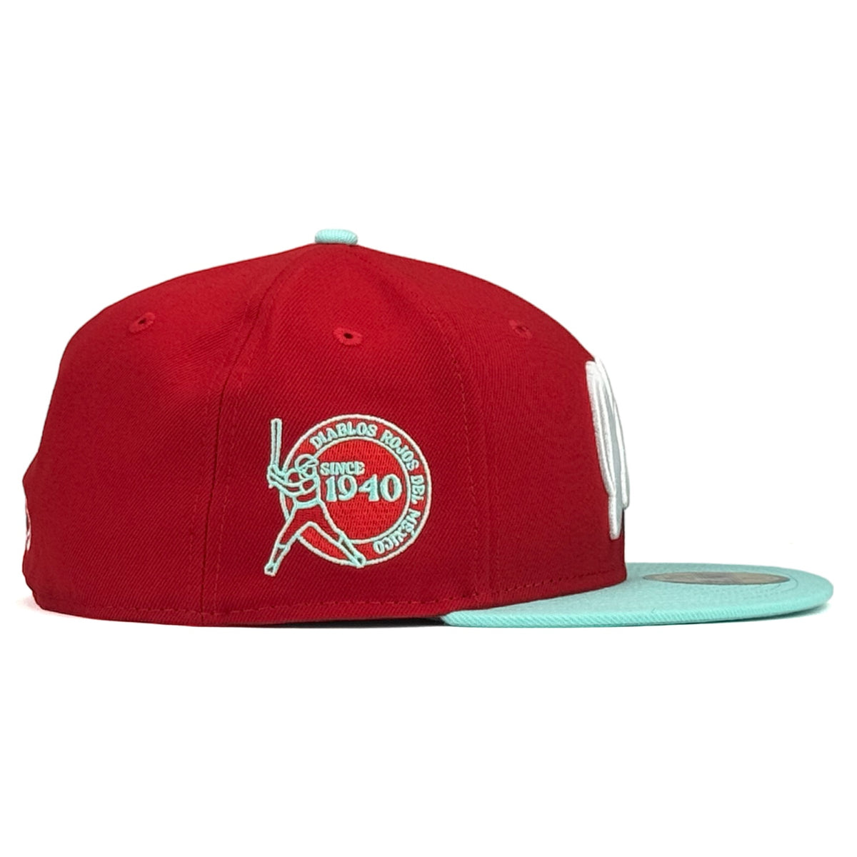 Diablos Rojos del México New Era 59Fifty Fitted Hat - Red/Clear Mint ...