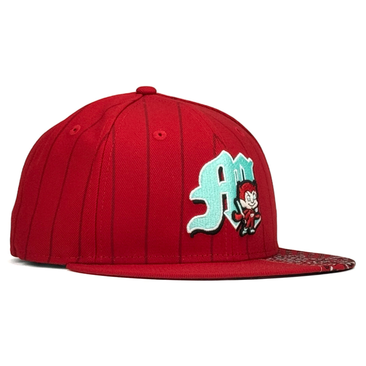 Diablos Rojos del México New Era 59Fifty Fitted Hat - Red Pinstripe ...