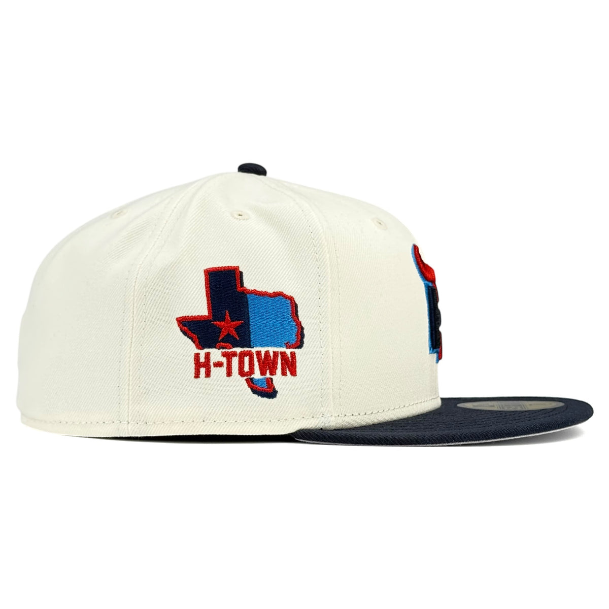 Houston Texans “H-TOWN HT” New Era 59Fifty Fitted Hat - Chrome White ...