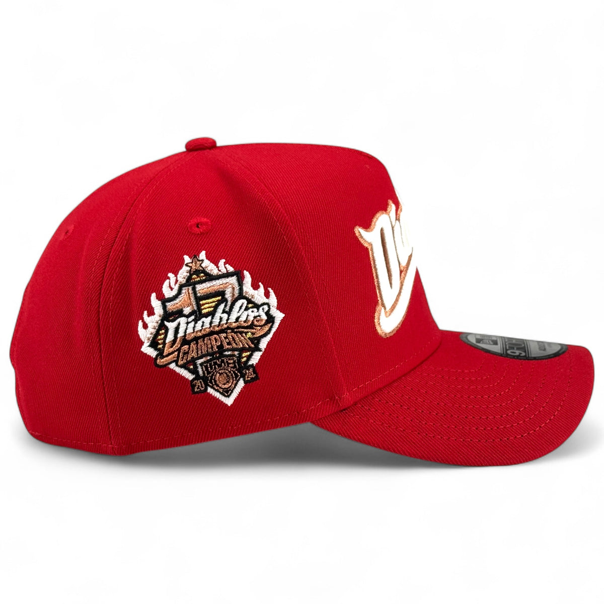 Diablos Rojos del México New Era 9Forty A-Frame Snapback Hat - Red ...