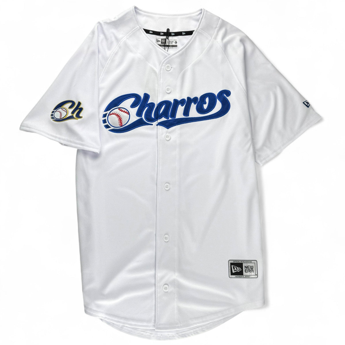 Charros de Jalisco New Era LMB 100th Anniversary Home Jersey - White ...