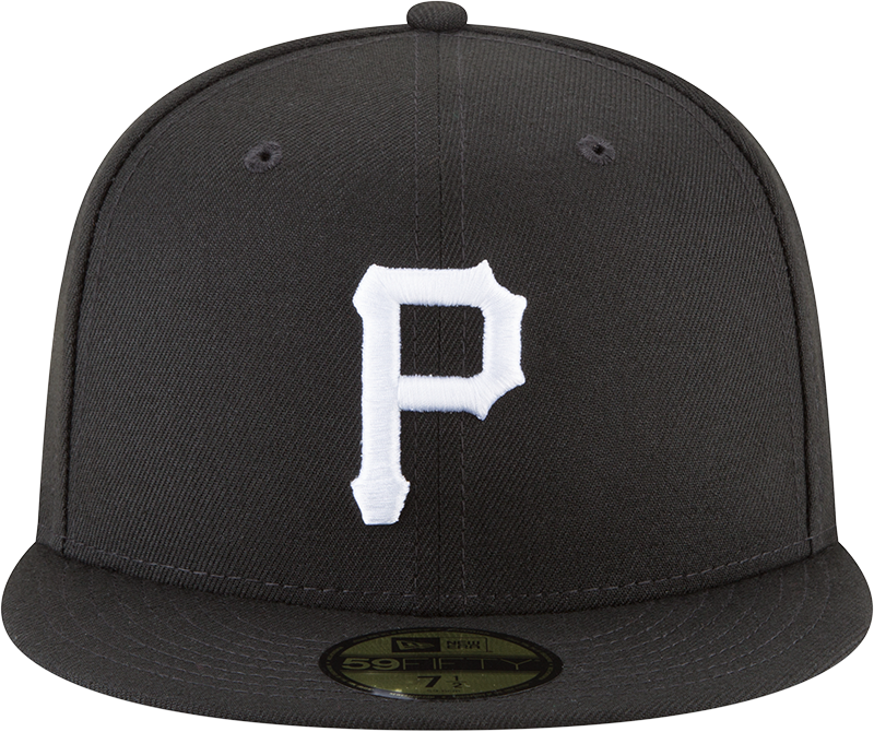 Pittsburgh Pirates Black And White 59Fifty Fitted Hat – Prociety