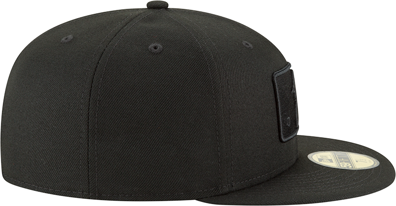 MLB Batterman Logo Black on Black New Era 59Fifty Fitted Hat – Prociety