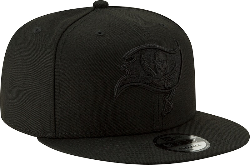 Tampa Bay Buccaneers Black on Black New Era 59Fifty Snapback – Prociety
