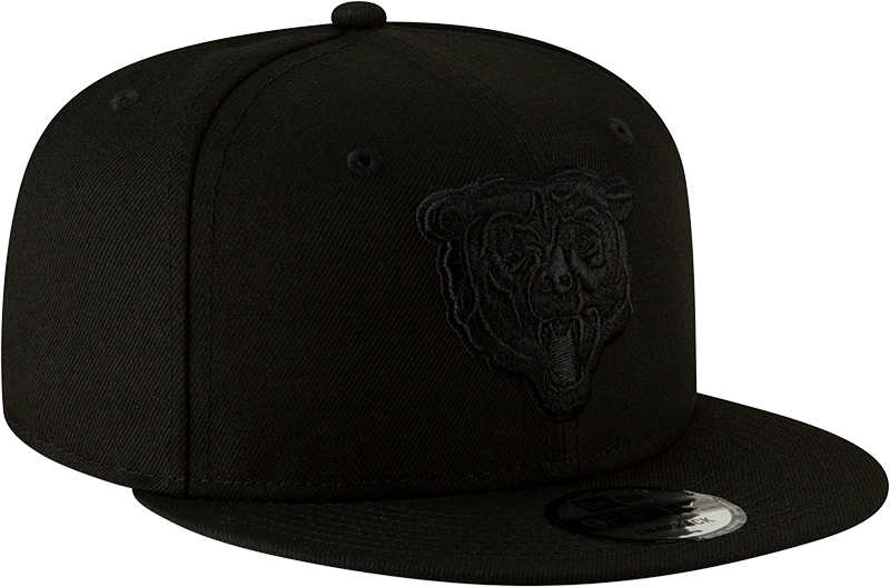 Chicago Bears Black on Black New Era 59Fifty Snapback – Prociety