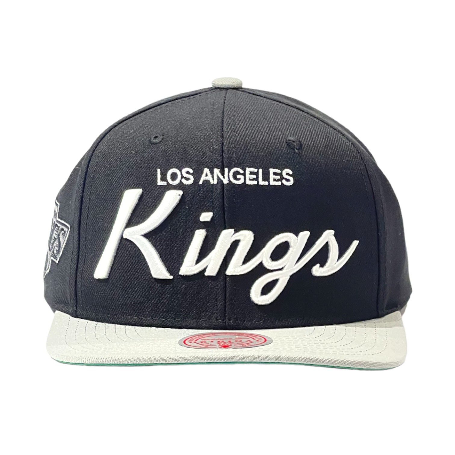 Los Angeles Kings Vintage Script Mitchell.& Ness Snapback Hat – Prociety