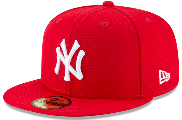New York Yankees Red New Era 59Fifty Fitted Cap – Prociety