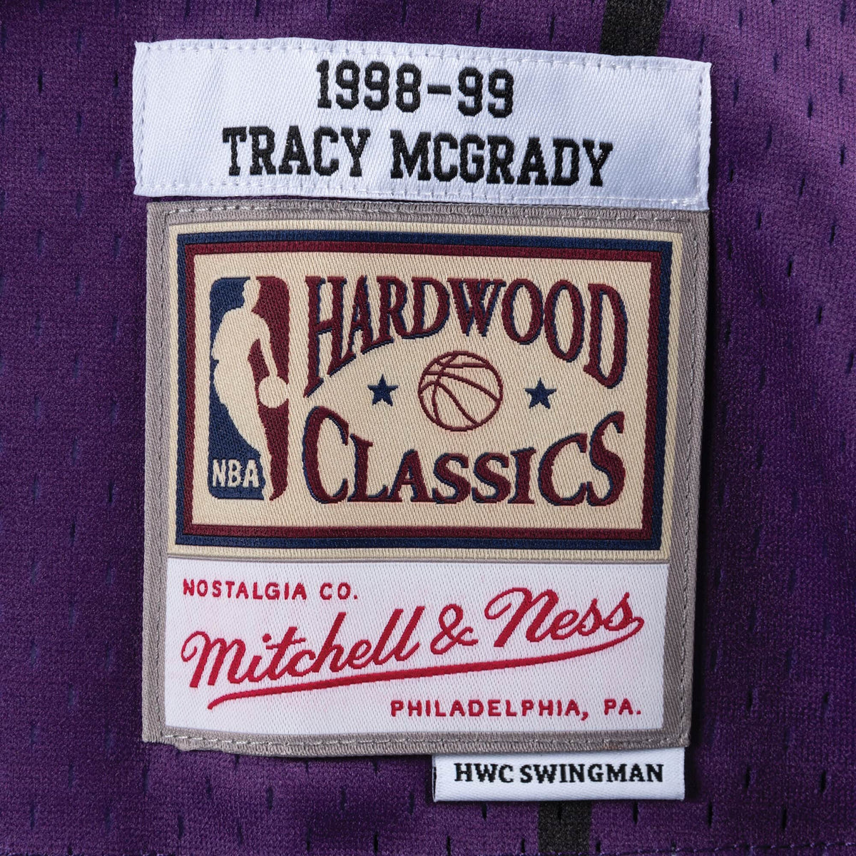 Tracy McGrady Toronto Raptors Mitchell & Ness Hardwood Classics Swingm ...
